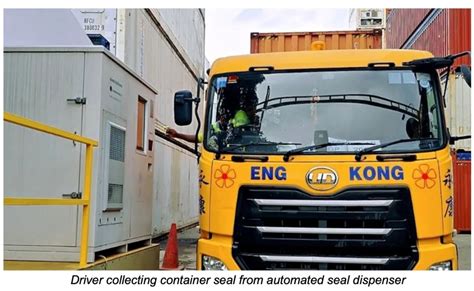 Eng Kong Has Installed Singapores First Automated Seal Dispenser