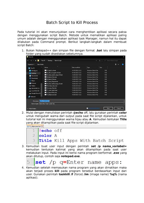 Batch Script To Kill Process Revision Batch Script To Kill Process