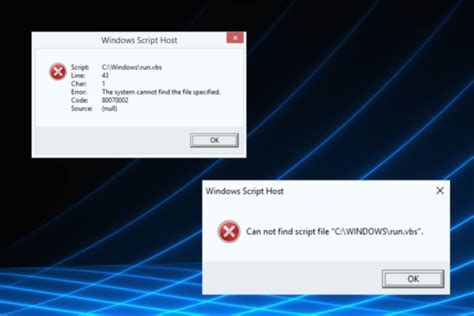 5 Formas De Solucionar El Error Runvbs En Windows 10 Guía