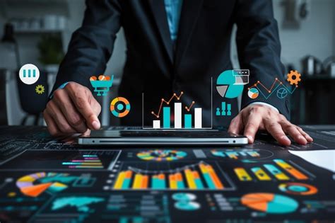 Premium Photo Marketing Concept Illustration Featuring Strategy Branding Analytics And Innovation