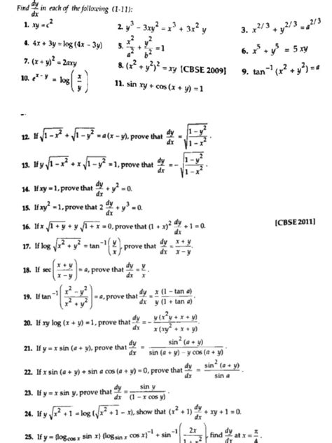 Differentiation Of Implicit Function Pdf