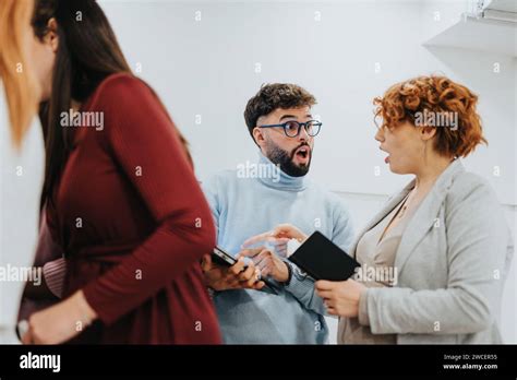 Creative Business People Collaborating And Strategizing In Corporate