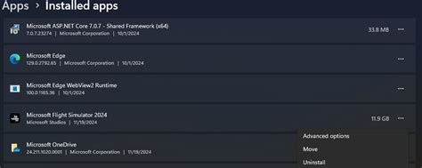 How To Uninstall Store MS2024 Version Install Performance Graphics Microsoft Flight