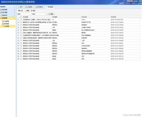Java项目：基于ssm的新闻发布管理系统java Ssm项目 Csdn博客