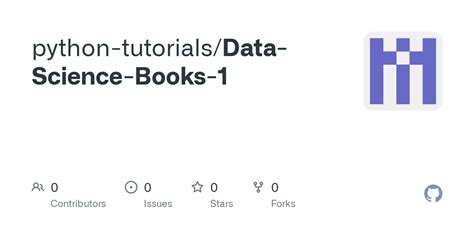 Github Python Tutorialsdata Science Books 1