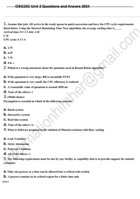 Osg202 Unit 2 Questions And Answers 2024 Computer Science Stuvia Us