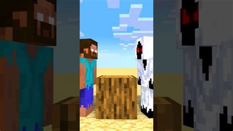 Help Herobrine Arm Wrestle Vs Entity Bones Imagine Dragons Herobrine Minecraft Shorts