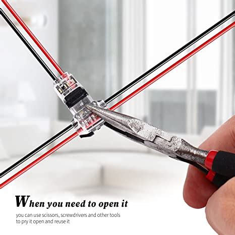 T Shaped Single And Double Wire Press Type Stripping Wire Branching Connector