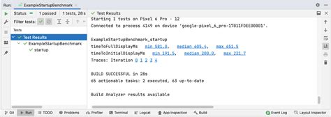 Inspect App Performance With Macrobenchmark Android Developers