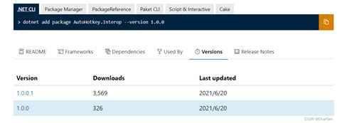 Netnuget基础介绍及使用nuget官网 Csdn博客
