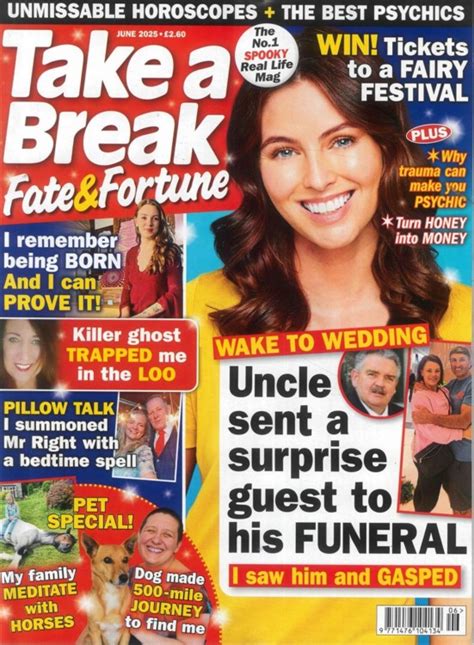 Tab Fate And Fortune Magazine June 2025 Mags Direct