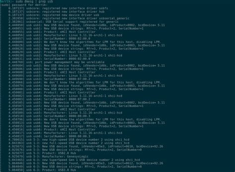 Ubuntu List Usb Devices