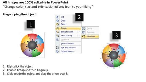 PowerPoint Slides Marketing Circular Puzzle Ppt Layouts PowerPoint Templates
