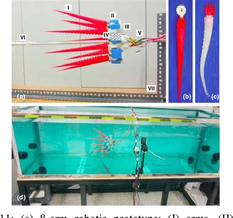 Figure 11 From Octopus Inspired Eight Arm Robotic Swimming By Sculling Movements Semantic Scholar