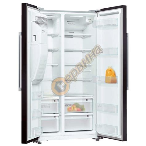 Хладилник с долен фризер Bosch Side By Side Kad93vbfp 533л No Frost Хладилници и