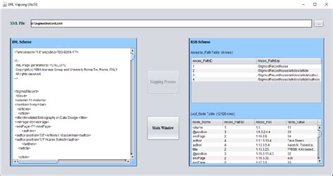 Figure A 4 Interface Of Xml Mapping Xtodb Download Scientific Diagram