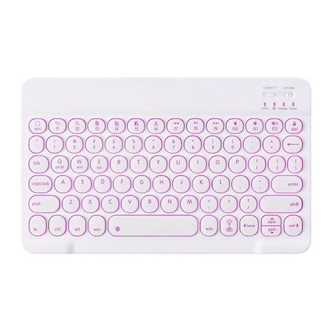 Ultra Slim Wireless Bluetooth Keyboard Rechargeabl Vicedeal