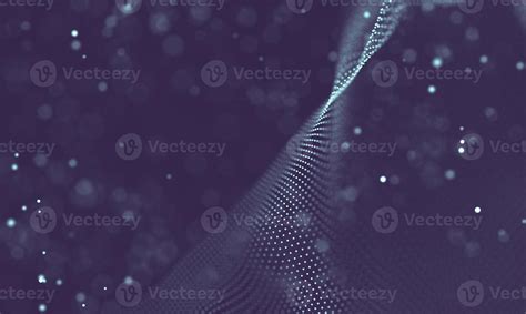 Data Technology Abstract Futuristic Illustration Low Poly Shape With