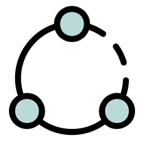 Scheme Generic Outline Color Icon