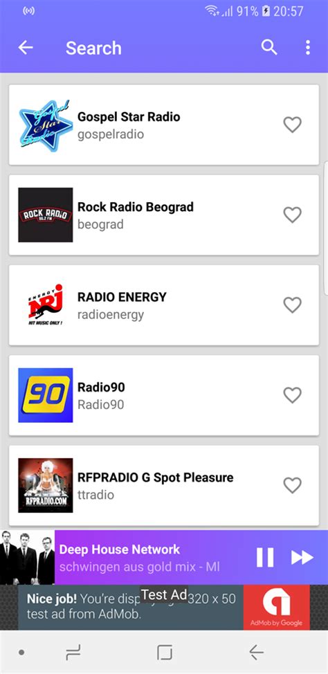 xradio best radio template for android by ypyglobal codecanyon