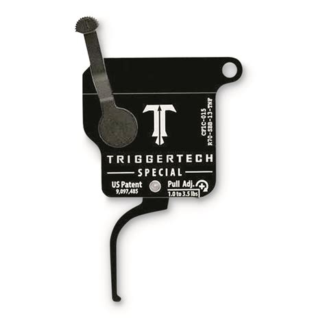Triggertech Remington 700 Special Single Stage Flat Trigger Right Hand W Bolt Release