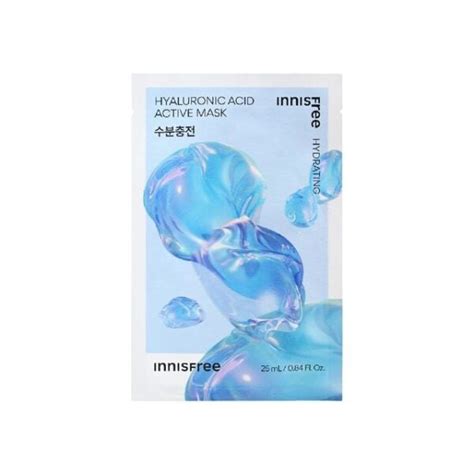 My Opinion On Active Mask 5 Types Hyaluronic Acid Innisfree