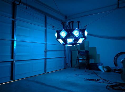 Just Wrapped Up An Led Art Install Project Using A Ton Of 3d Printed Fastled Archive Maker