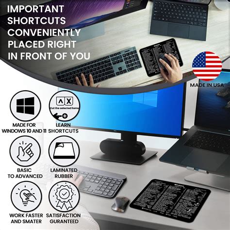 Mua Synerlogic Windows Pc Ultimate Keyboard Shortcut Reference Guide Mousepad Premium Laminated
