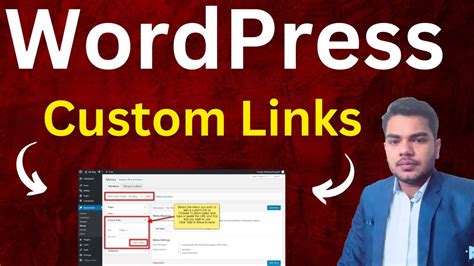 How To Add Custom Links In Wordpress How To Add Url In Wordpress