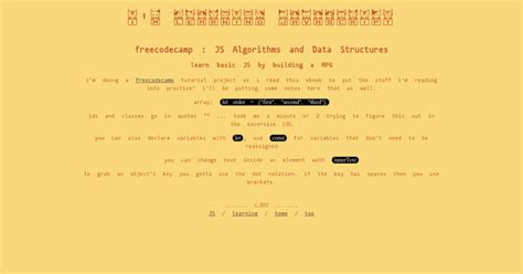 Im Learning Js