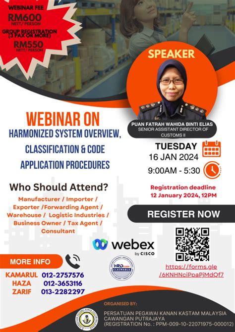 WEBINAR ON HARMONIZED SYSTEM OVERVIEW CLASSIFICATION CODE APPLICATION PROCEDURES Perkasa