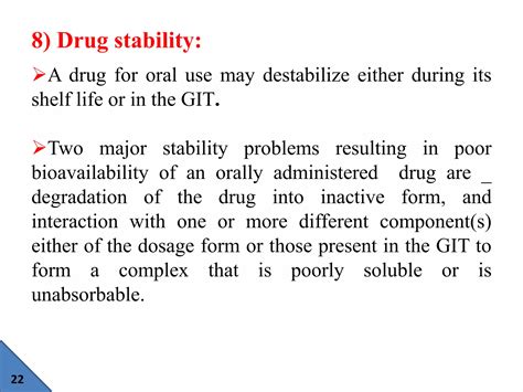Factors Affecting Drug Absorption Pptx