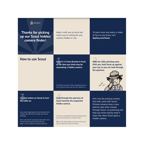 Scout Hidden Camera Finder