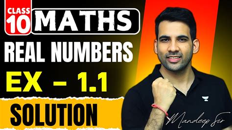 🔥 Class 10 Maths Real Numbers Ex 11 Ncert Solved In Minutes 🚀 Must Watch By Mandeep Sir 🔢