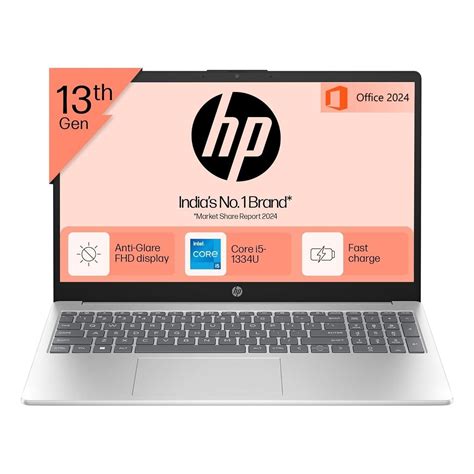 Hp 15s Fd0467tu Laptop 13th Gen I5 1334u 16 Gb Ram 512 Gb Ssd 15 6 Inch Fhd Screen Backlit