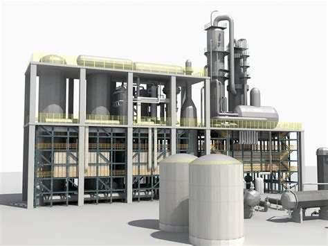 정유 공장 0 3d 모델 49 Max Free3d