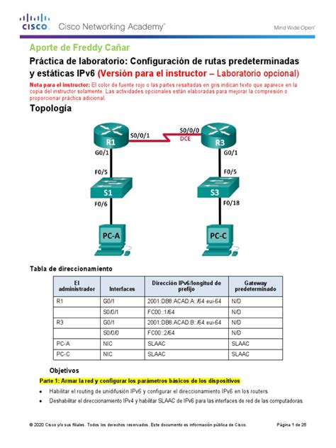 2 2 4 5 lab configuring ipv6 static and default routes ilm pdf yo pv6 enrutador