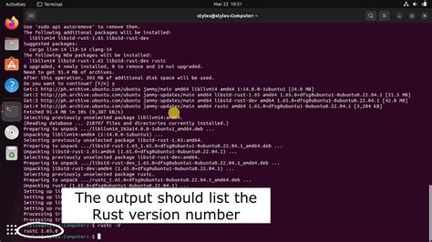 How To Install Rust On Ubuntu The Easy Way Youtube