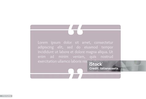 따옴표 텍스트 상자 주석사각형 거품 마크 디자인 플랫 모던 스타일의 인용 배너 템플릿 벡터 일러스트 배경 Brand Name Online Messaging Platform에