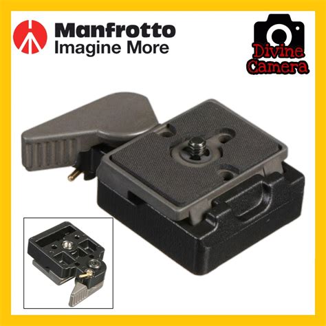 Manfrotto 323 Rc2 System Quick Release Adapter With 200pl 14 Plate Shopee Malaysia