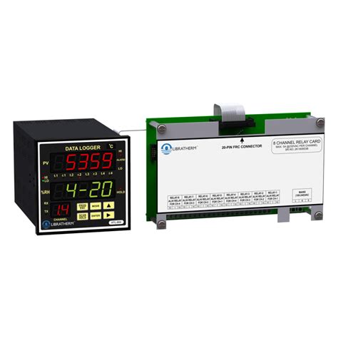 Temperature And Relative Humidity Data Logger Htl 804 Libratherm Instruments