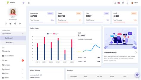 Admira Angular 19 Material Design Admin Dashboard Template By