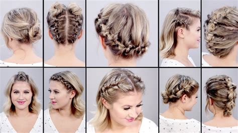 Easy Braid Hairstyle For Short Hair Hairstyle Guides