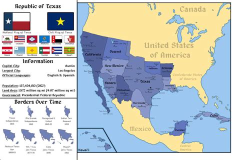 Map Of The Republic Of Texas By Qwertymapmaking On Deviantart