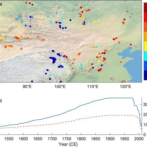 Tree‐ring Sites And Temporal Variation In The Number Of Chronologies