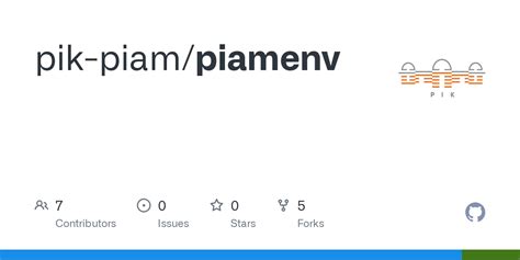 GitHub Pik Piam Piamenv