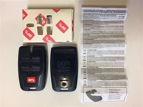 BFT Mitto Remote Control Gate And Fence Hardware WA