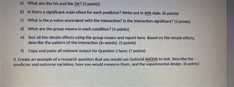 solved use spss or to answer the following problems include