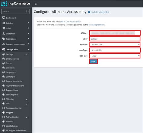 Nopcommerce Ada Wcag Widget Installation All In One Accessibility