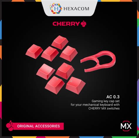 Cherry Ac 0 3 Gaming Key Cap Wasd Cursor Key And Keycap Puller Set Lazada